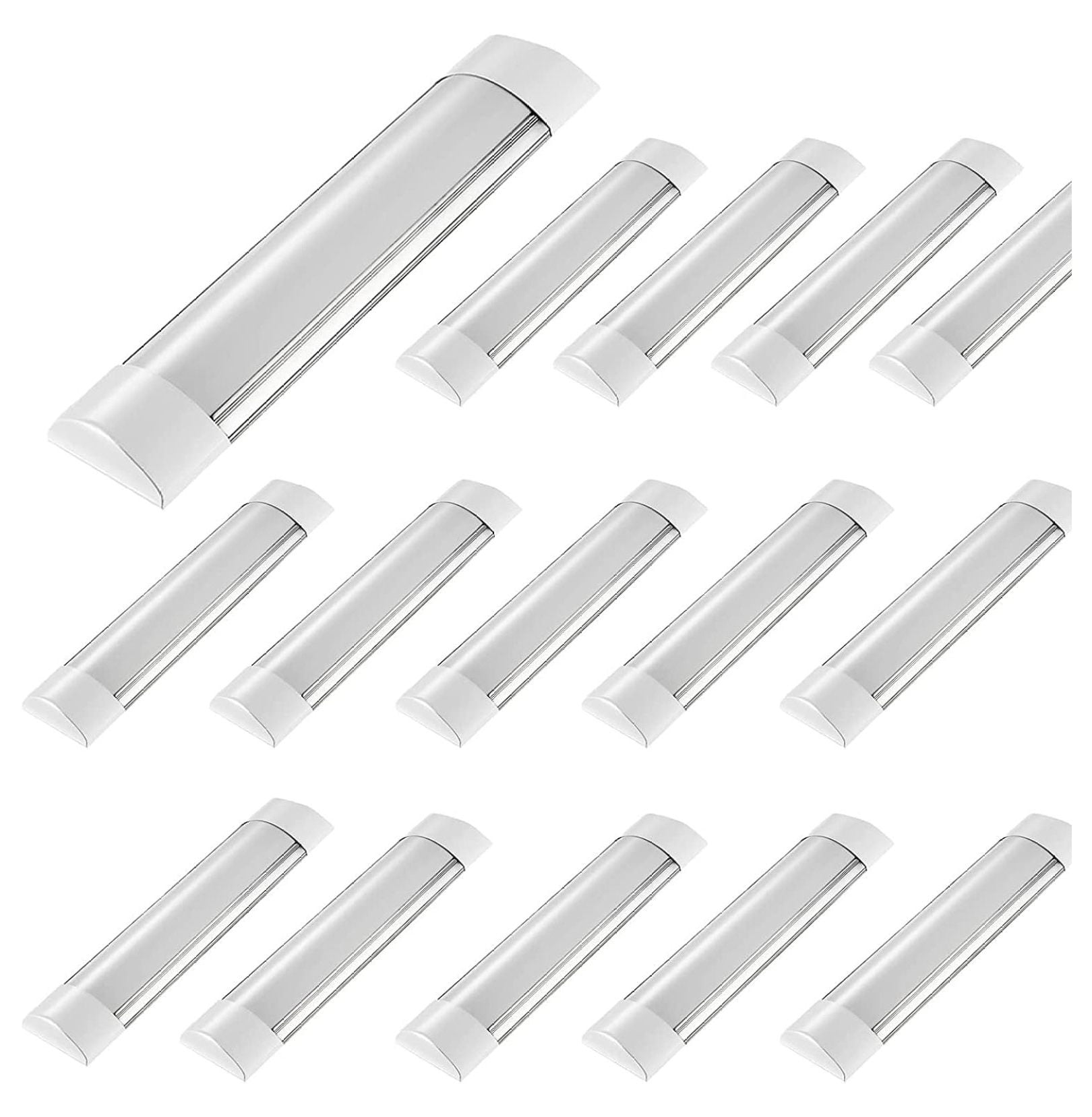 WDNMD9418 15Pcs 2ft Led Shop Light Fixture, 20W LED Tube Light, 2400lm ...