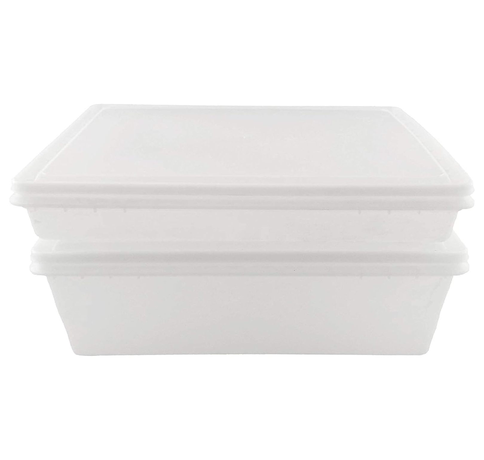 WDNMD9418 Fish Tubs/Food Storage Bins 25lb and 10lb with lids 11.5 x 15 ...
