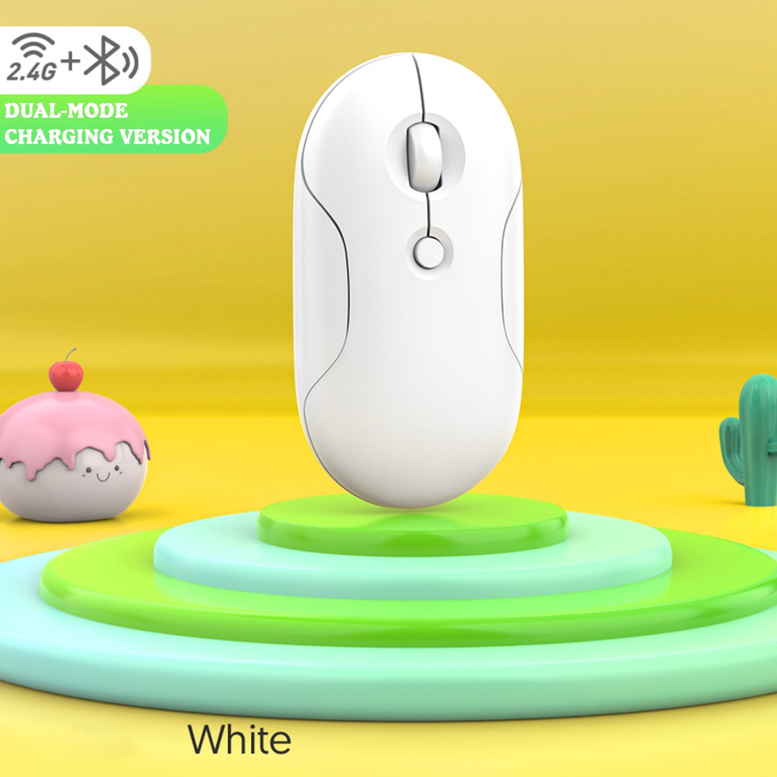 WDOBM Ergonomic Mouse,Wireless Mouse for Laptop,Rechargeable Wireless ...