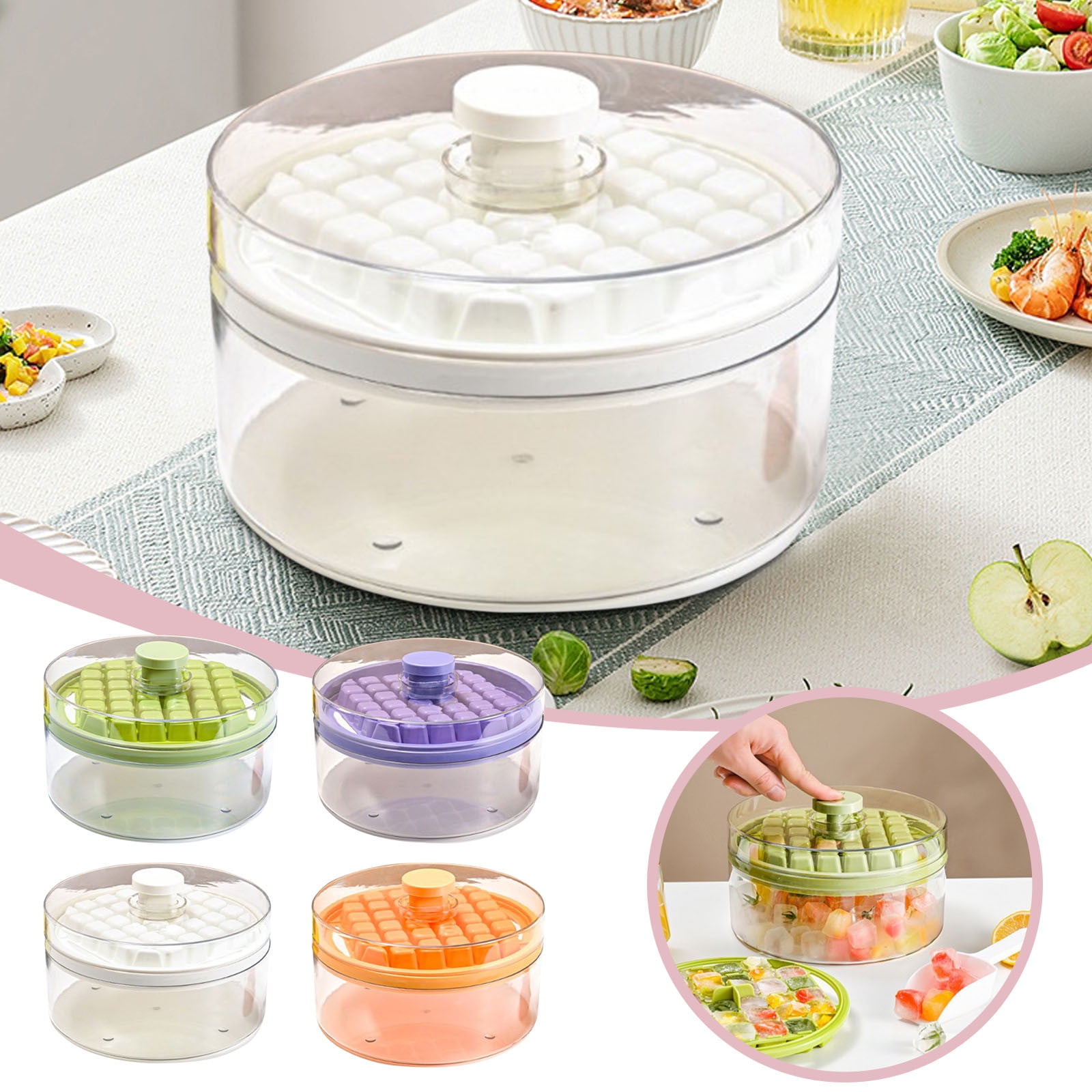 WDOBM Home Essentials for New Home,One Click Icing Ice Making Box ...