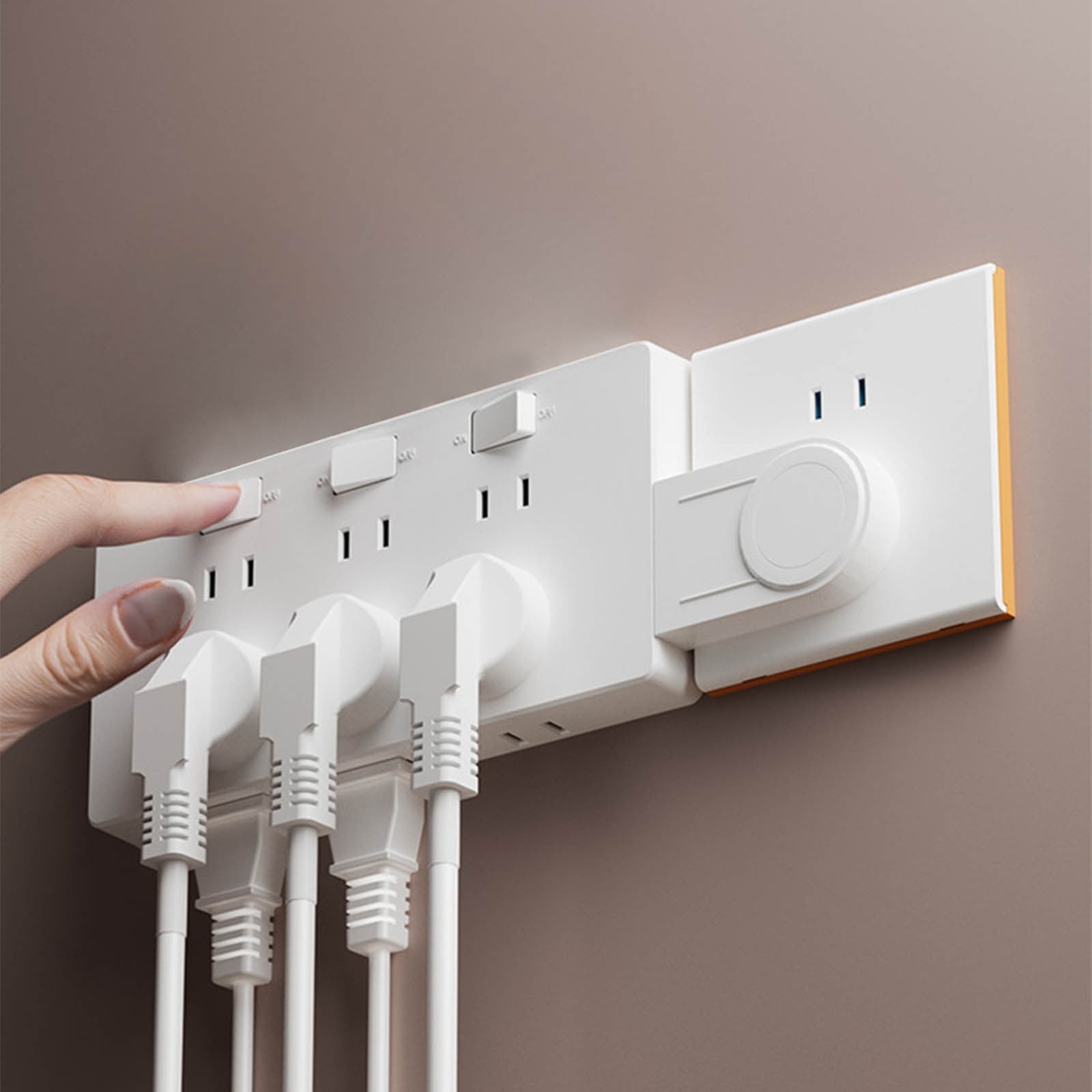 WDOBM Home Essentials for New Home,Tools,Tool Kit,Wall Multi-Plug ...