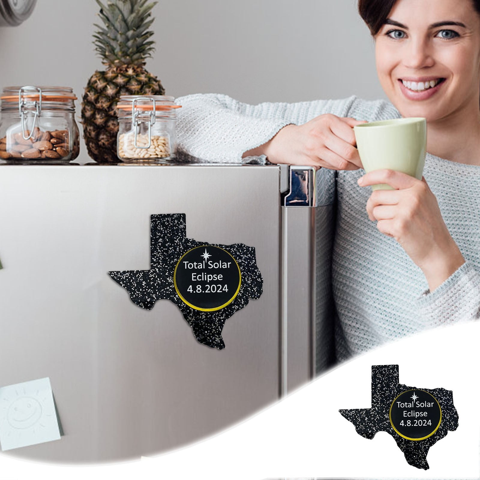 WDOBM Magnets for Fridge,2024 Refrigerator Magnet Solar Refrigerator ...