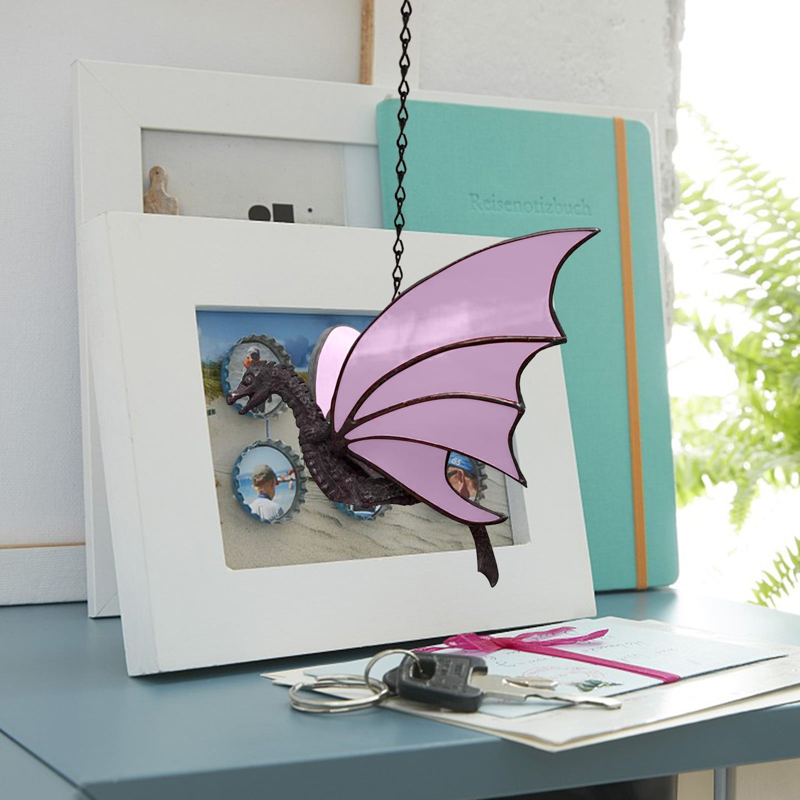 WDOBM Outdoor Decor,Statues for Home Decor,Resin Garden Statue,Hanging ...