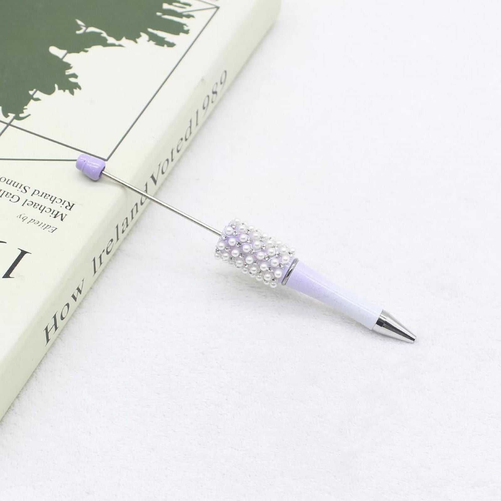 WDOEID 1ML Glamorous Pearl Studded Ballpoint Pens: Craft Your Own ...