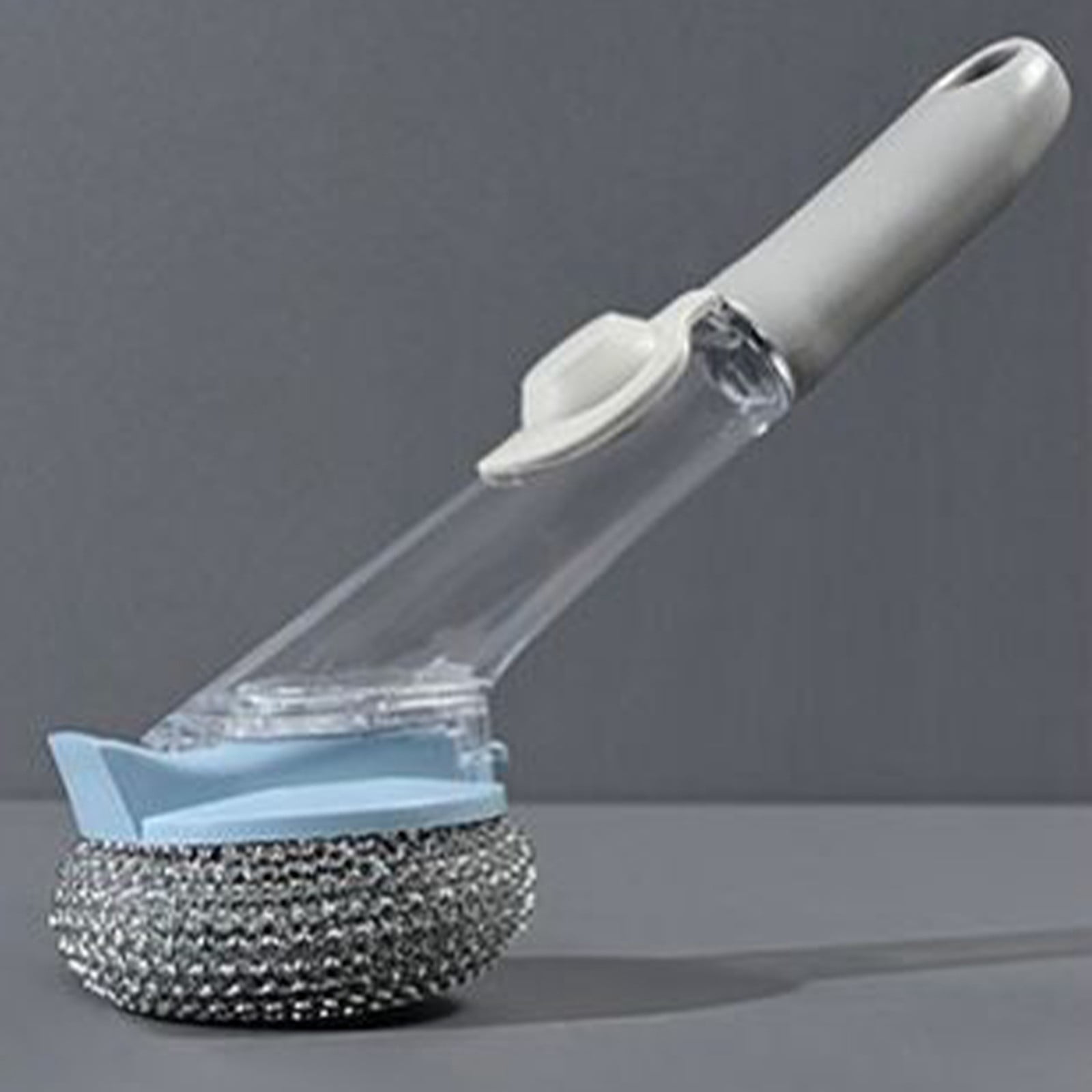 WDOEID Kitchen Pot Washing Brush Hydraulic Brush Automatic Liquid ...