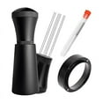 WDT Tools Espresso Distribution Tool - 53.5mm Dosing Funnel & 0.35mm ...