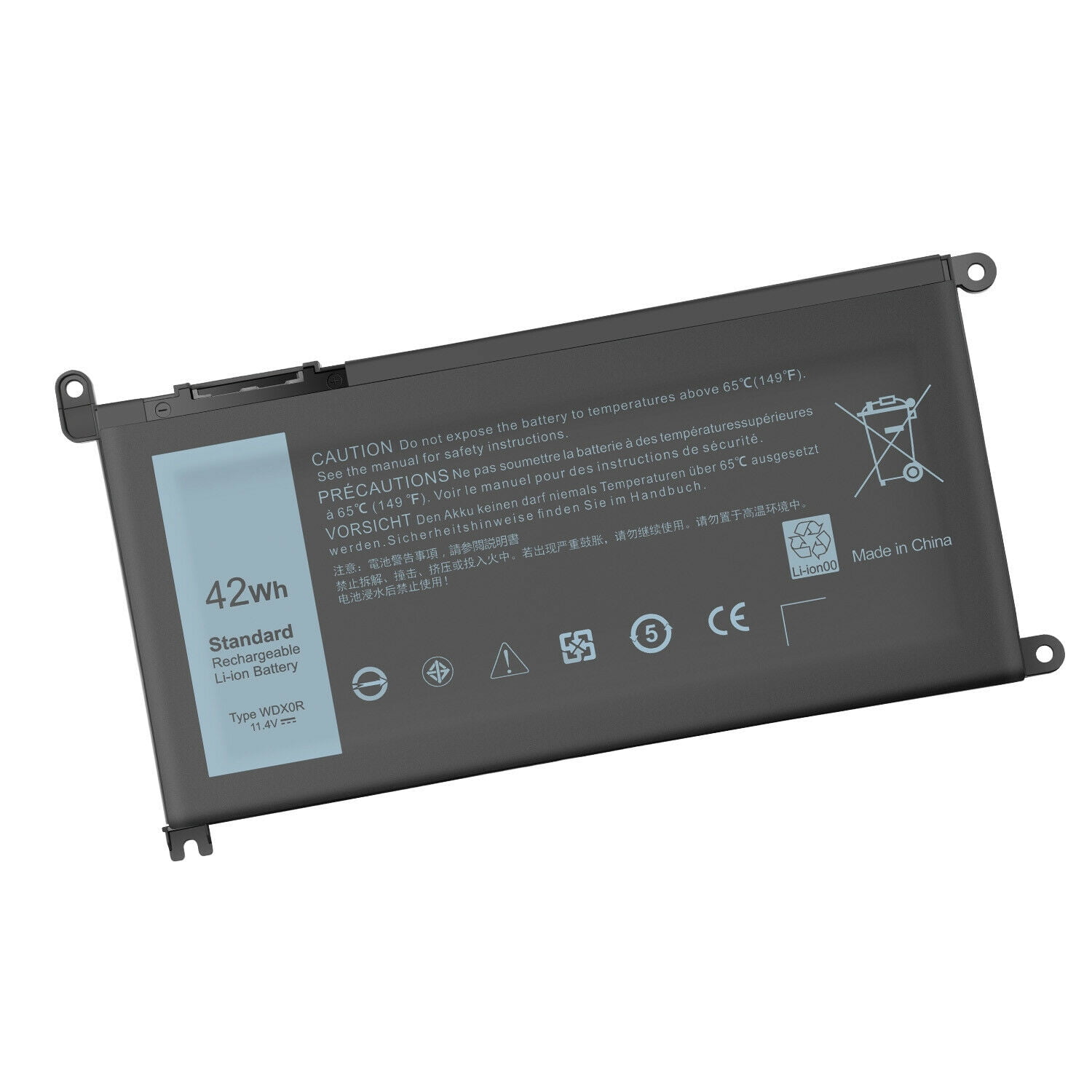 WDX0R Battery for Dell Inspiron 15 7000 5000 Series 5567 5568 fit P58F ...
