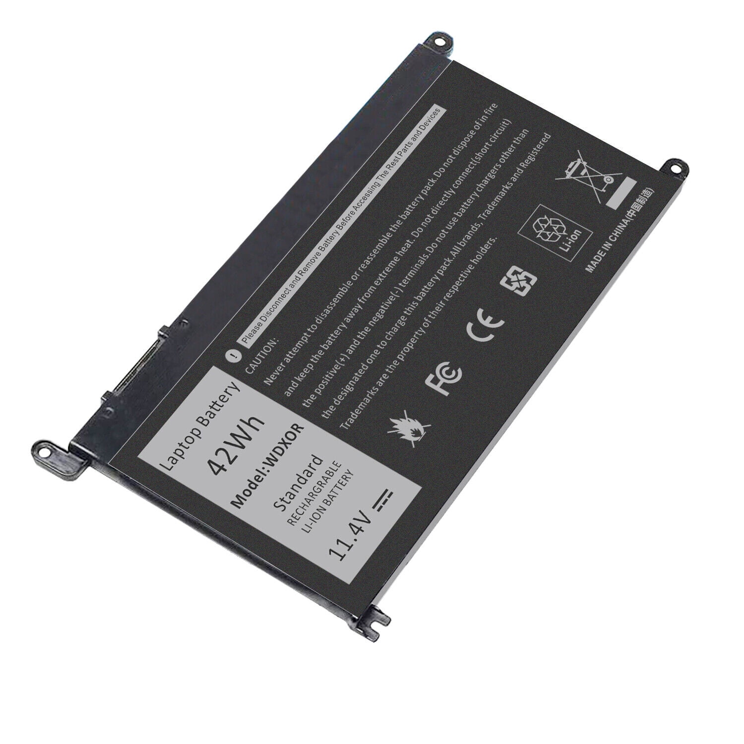 WDXOR WDX0R Replacement Battery for Dell Inspiron 15-5567 5568 14-7460 ...