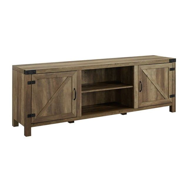 Walker Edison Furniture W70BDSDRO 70 in. Modern Farmhouse TV Stand ...