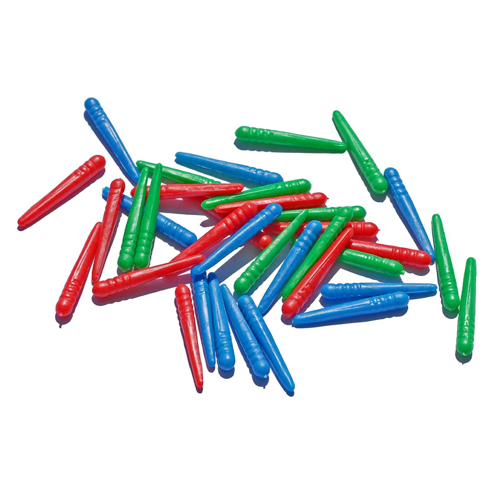 WE Games Standard Replacement Plastic Cribbage Board Pegs, Red/Green ...