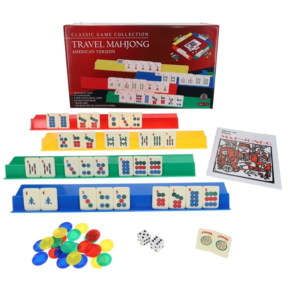 WE Games American Style Mahjong Tile Game - Walmart.com