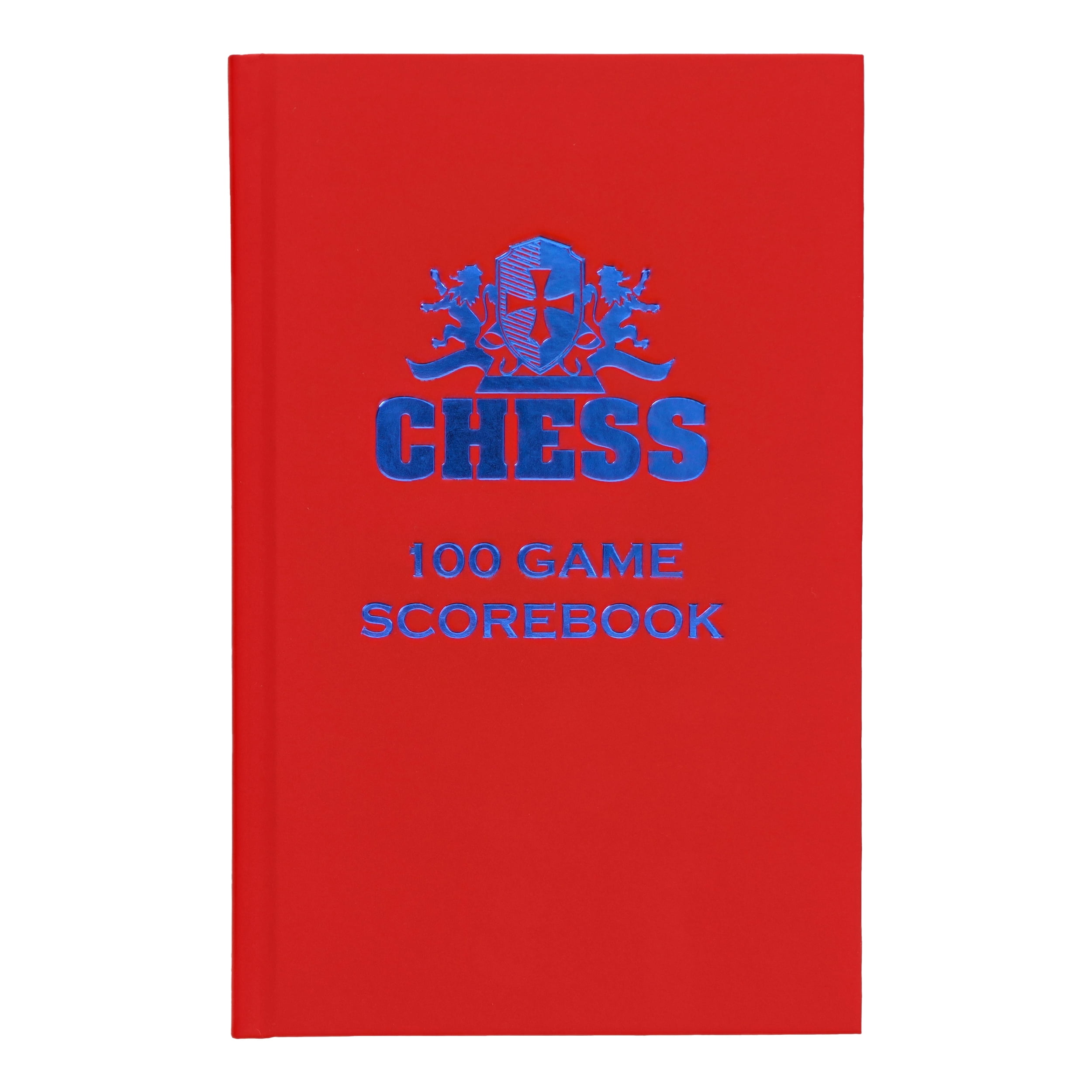 WE Games Hardcover Chess Scorebook & Notation Pad - Soft Touch ...