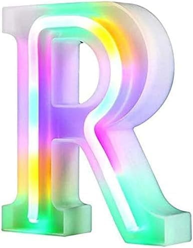 WE LED Alphabet Letter Lights Battery and USB Operated Alphabet Letter ...