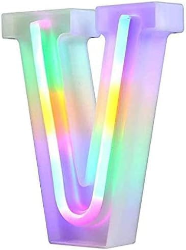 WE LED Alphabet Letter Lights Battery and USB Operated Alphabet Letter ...