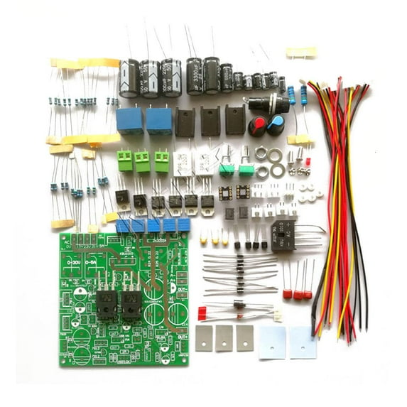 WE-POLUJ 0-30V 0-5A Constant Current Power Board Kit for Amateur ...