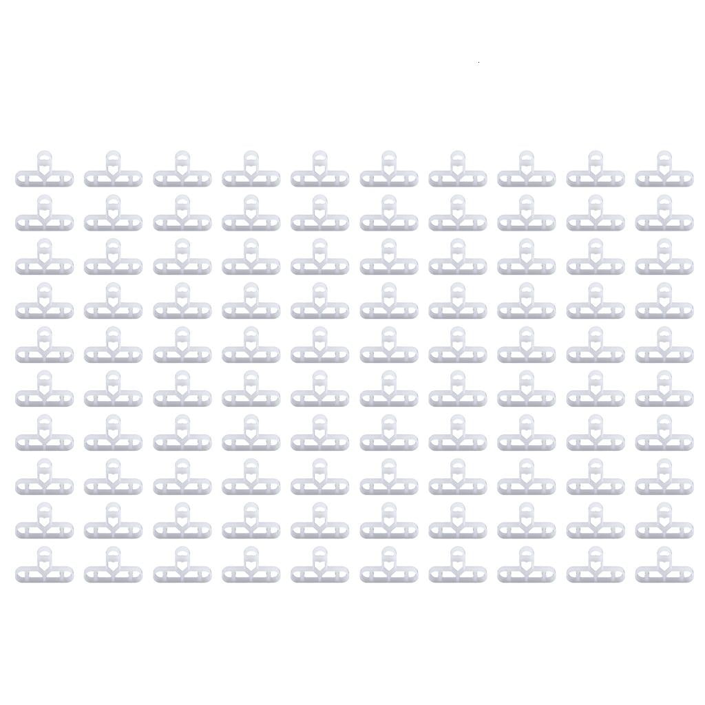 WE-POLUJ 100pcs Reusable Tile Positioning Tool Long Service Tile ...