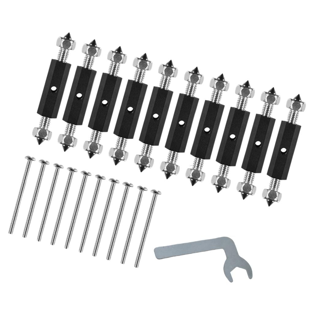 WE-POLUJ 10Pcs Adjustable Cassette Screws Electrical Box Repairer ...