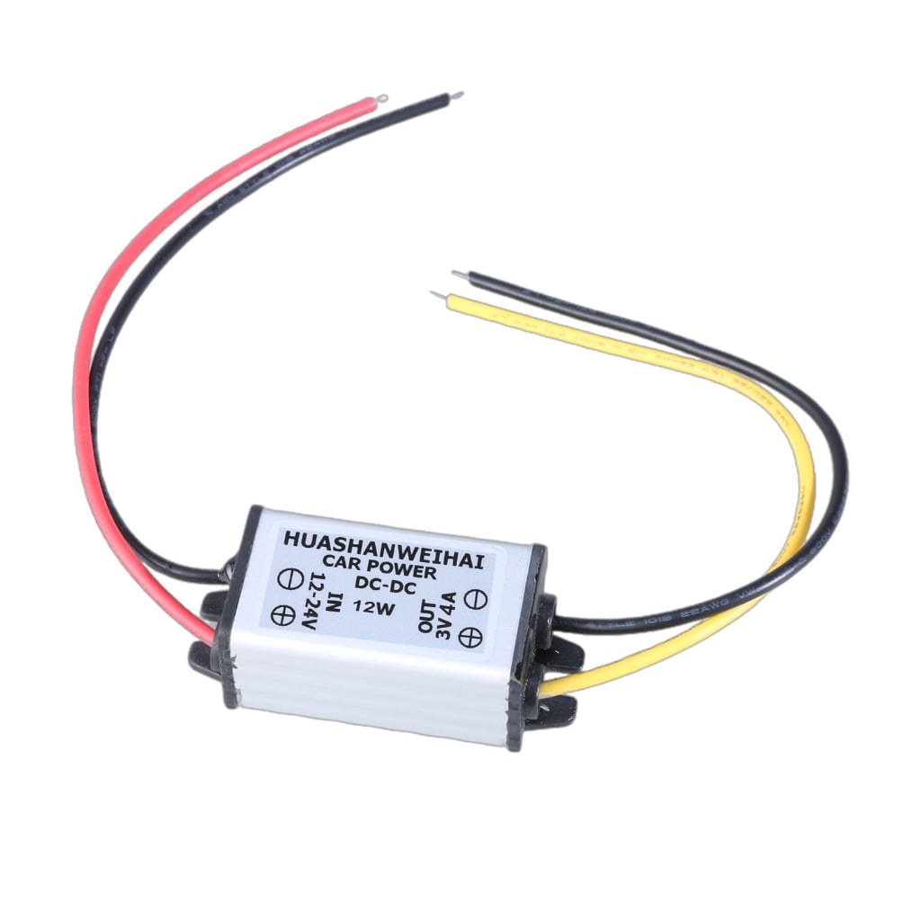 WE-POLUJ 12V 24V to 3V Voltages Stabilizers Regulator Buckk Step Down ...