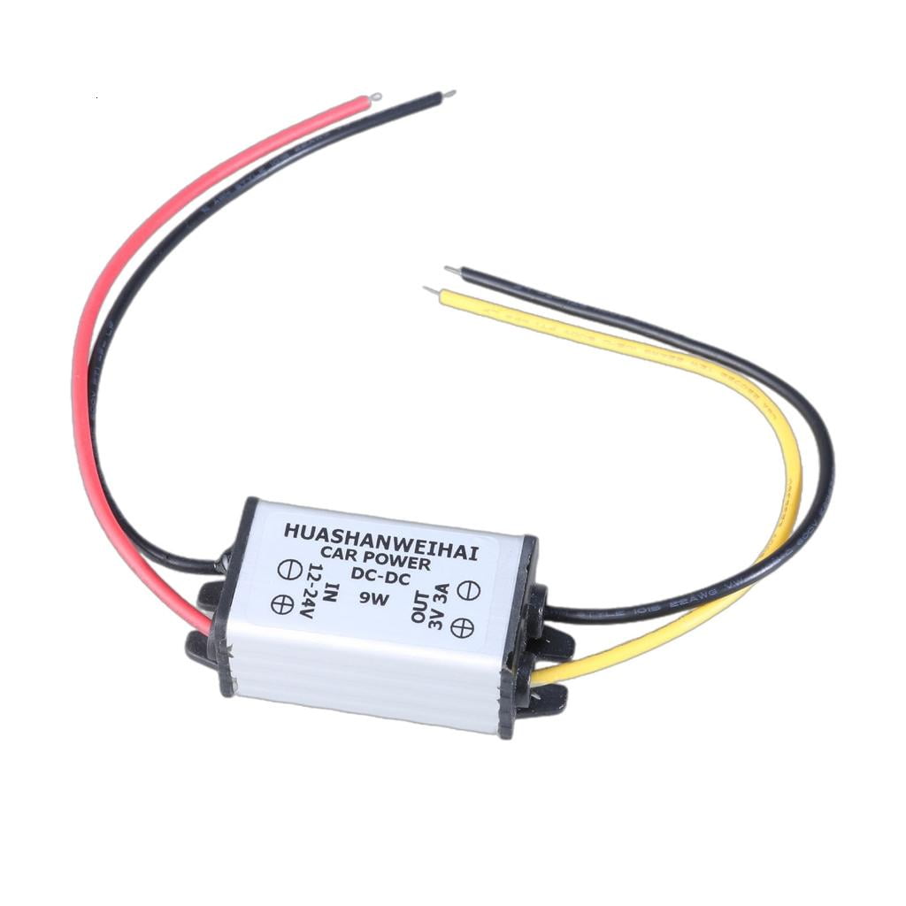 WE-POLUJ 12V 24V to 3V Voltages Stabilizers Regulator Buckk Step Down Powers Module - Walmart.com