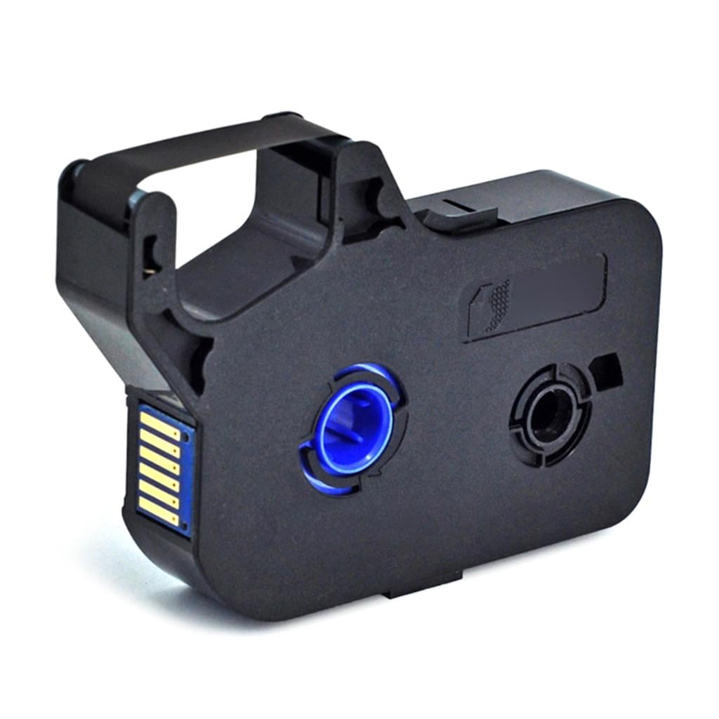 WE-POLUJ 12mm Label Tape for Ribbon Printer TP-70 TP-76 TP-80 TP-86 ...