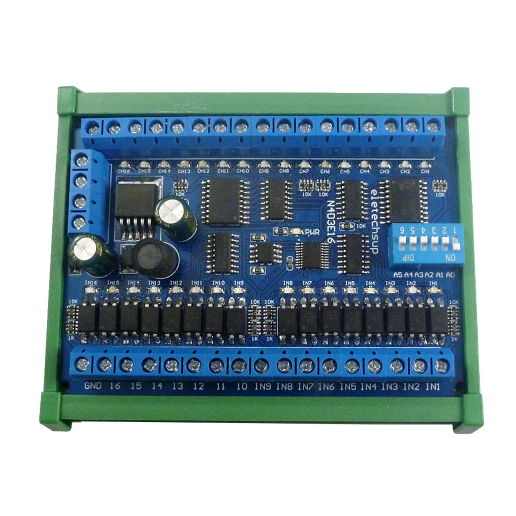 WE-POLUJ 16Channel Input and Output RS485 Remote Control Modules for ...