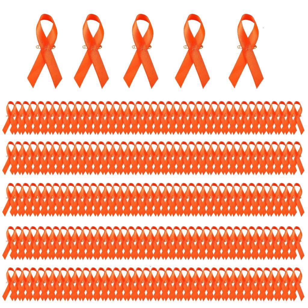 WE-POLUJ 200Pieces Assorted Public Welfare Ribbon Brooches Charity ...