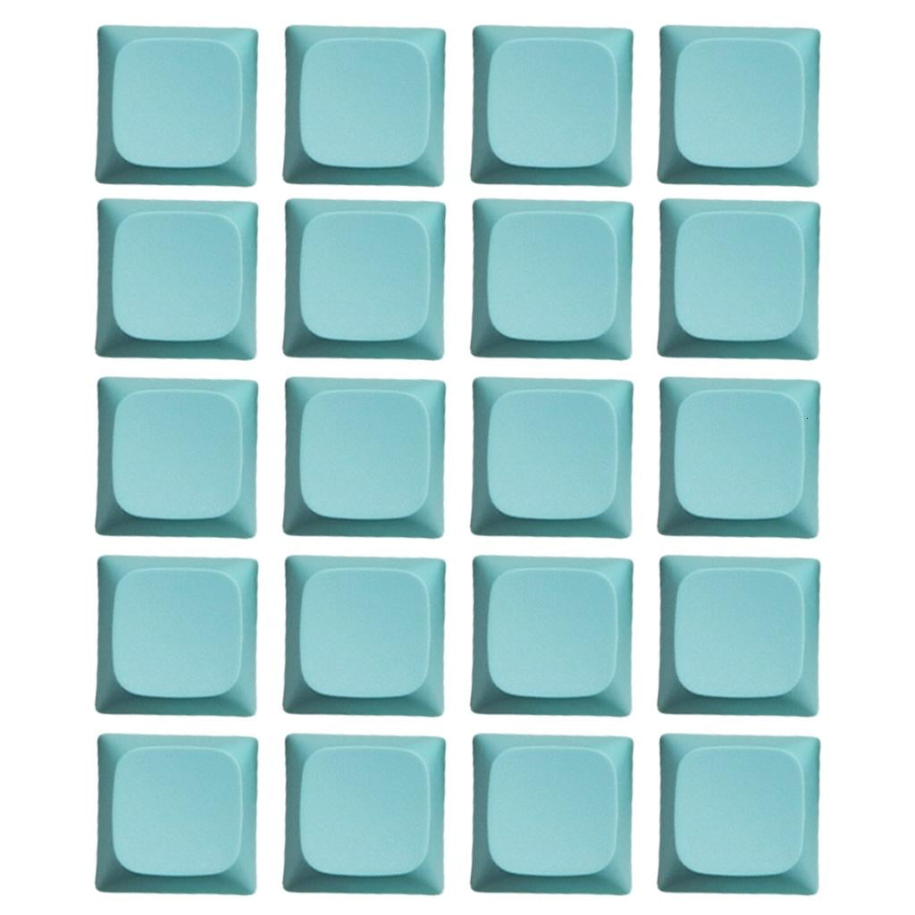 WE-POLUJ 20PCS Colorful PBT Keycaps 1U XDA Height Keycap Set For ...