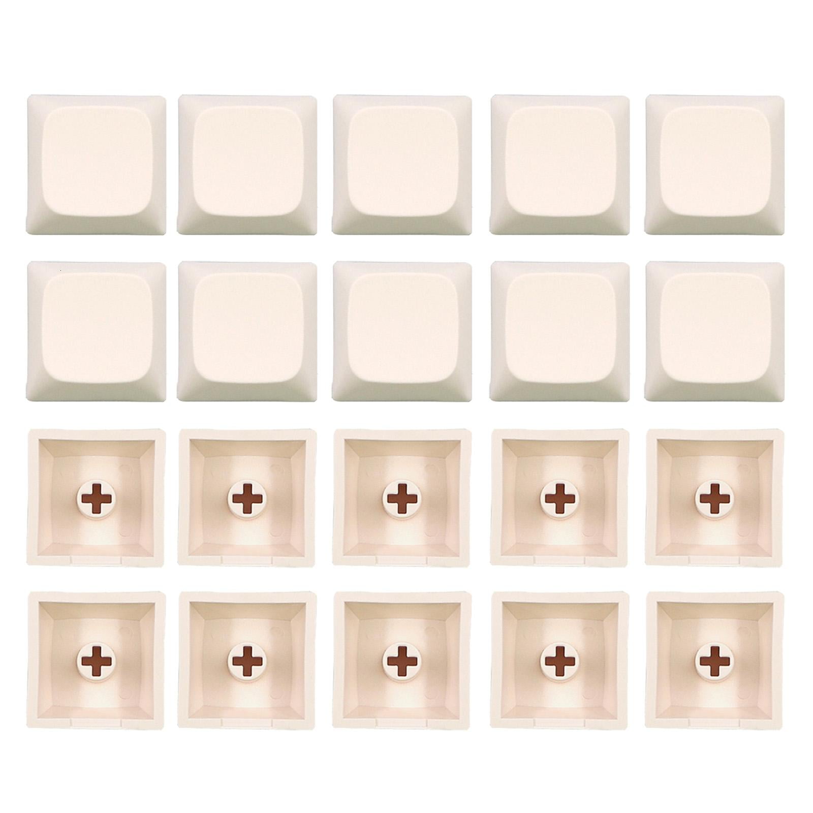 WE-POLUJ 20pcs Gaming Keycaps Durable PBT Keycap XDA Profile 1U ...