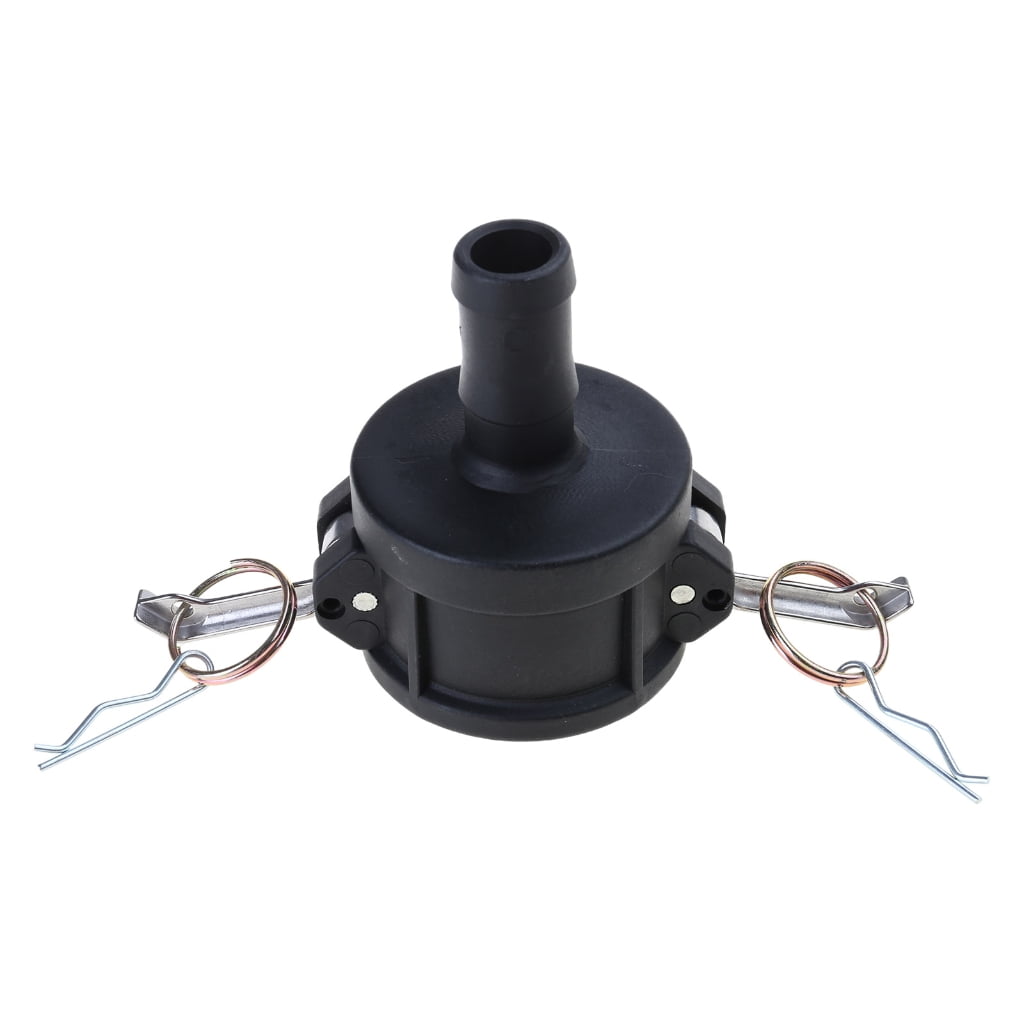 WE-POLUJ 275-330 Gallon IBC Tote for Tank Drain Adapter 2" Cam Lock To ...