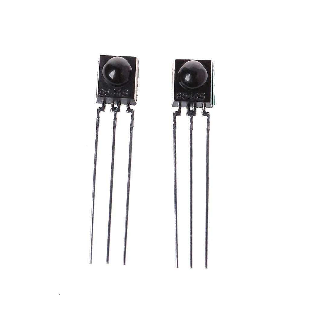 WE-POLUJ 2Pcs DIP-3 IC TSOP4838 IR Receiver Tubes 38Khz Remote Infrared Radiation Module ...