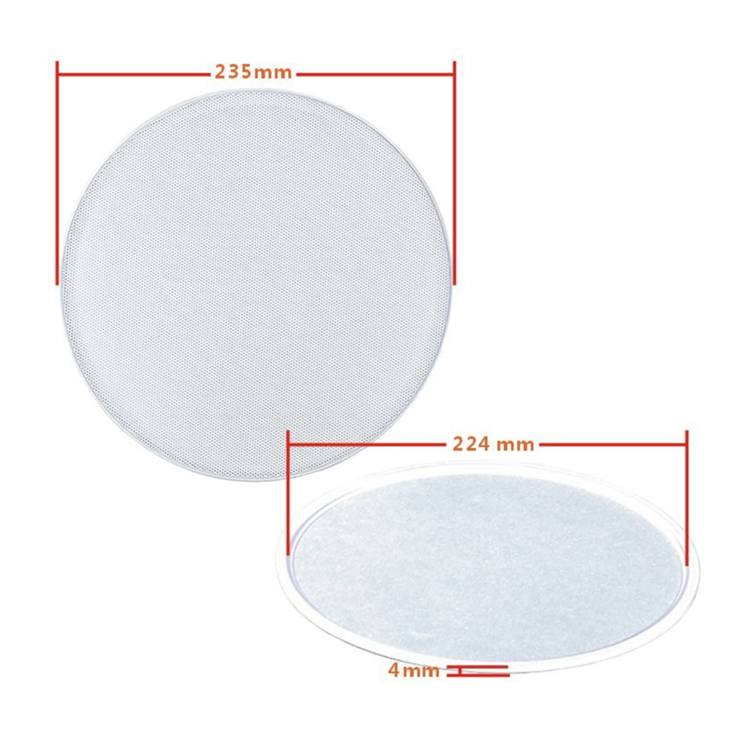 WE-POLUJ 4/5/6.5/8inch Ceiling Speakers Grille Covers Round Commercial ...