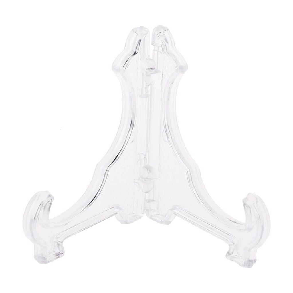 WE-POLUJ 42mm Plastic Display Stand Easel Coin Medal Token Badge Holder ...