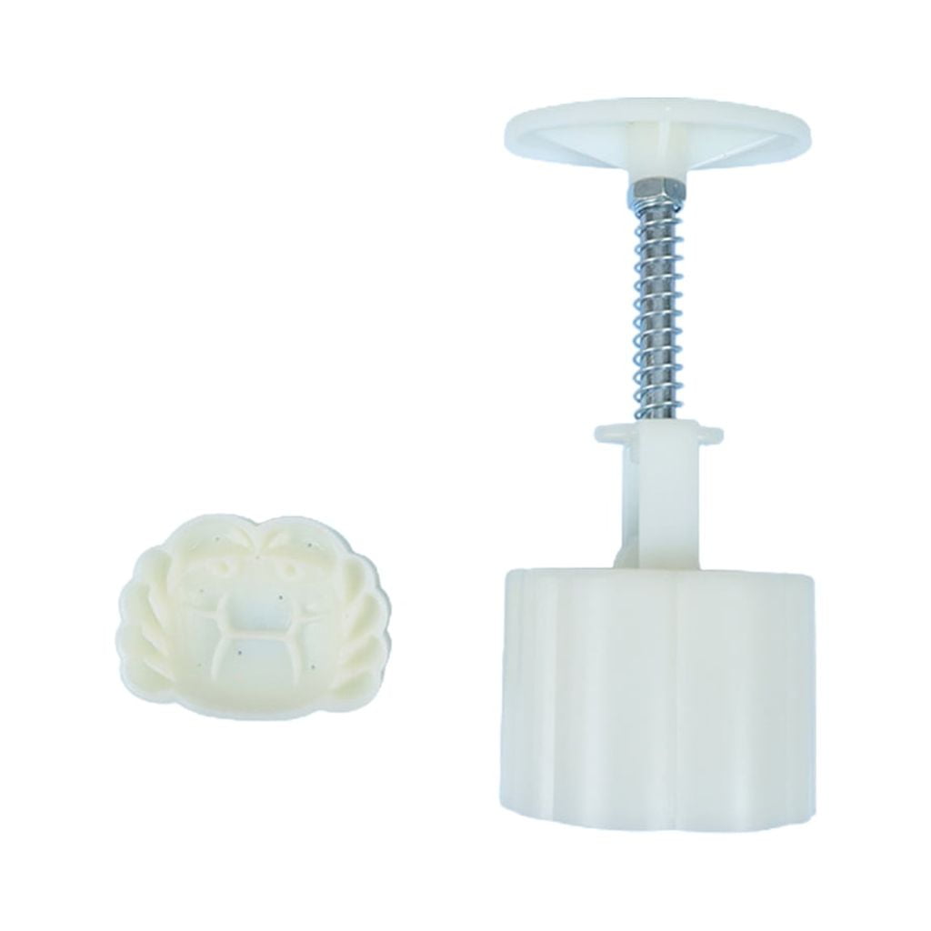WE-POLUJ 50g Crab Shaped Mooncake Moulds Festival DIY Hand Press Tools ...