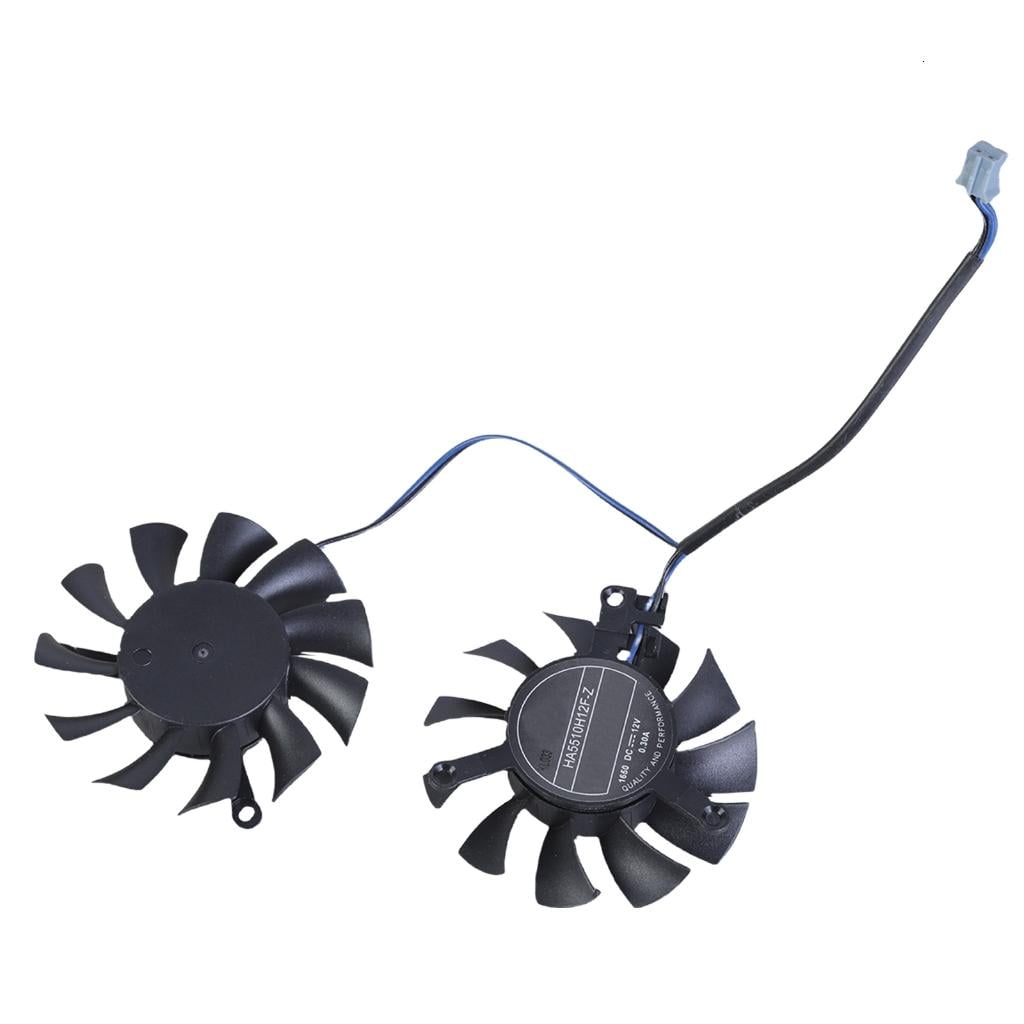 WE-POLUJ 50mm 12V 2Pin Graphics Card Cooling Fan for GTX1650 LPOCV1 ...
