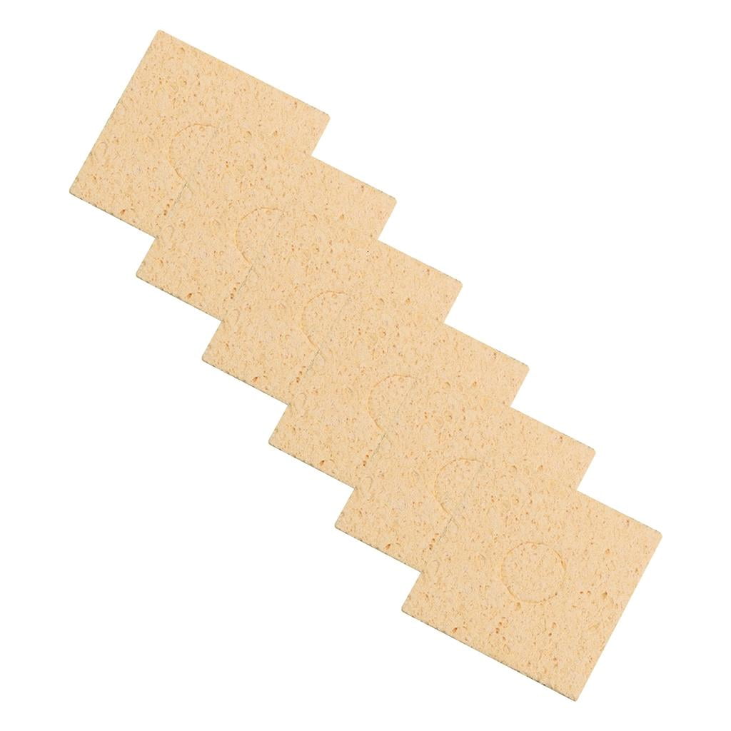 WE-POLUJ 50pcs Soldering Iron Tips Cleaning Sponge Cleaner High ...