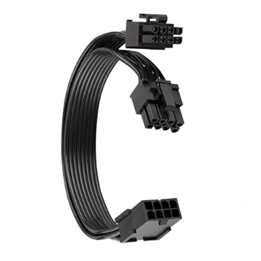 WE-POLUJ 8pin to Two 6+2pin GPU Power Cable Connectors for Computer ...