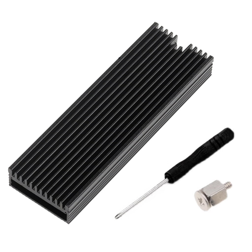 WE-POLUJ Aluminum M2 2280 SSD Heatsink Cooler for M2 2280 SSD NVMe ...