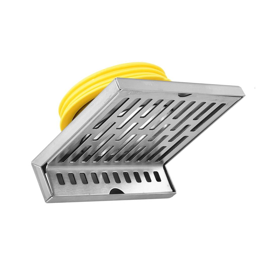 WE-POLUJ Anti-wear L Shape Stainless Steel Bathroom Tile Insert Floor ...