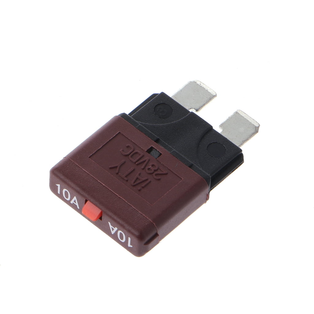 WE-POLUJ Auto Reset Circuit Breaker Fuse For Car Truck RV Marine Boat ...