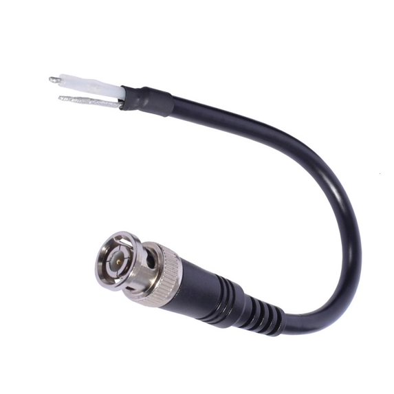 WE-POLUJ BNC Male Female Coaxials Extension Plug Open Wire for CCTV ...