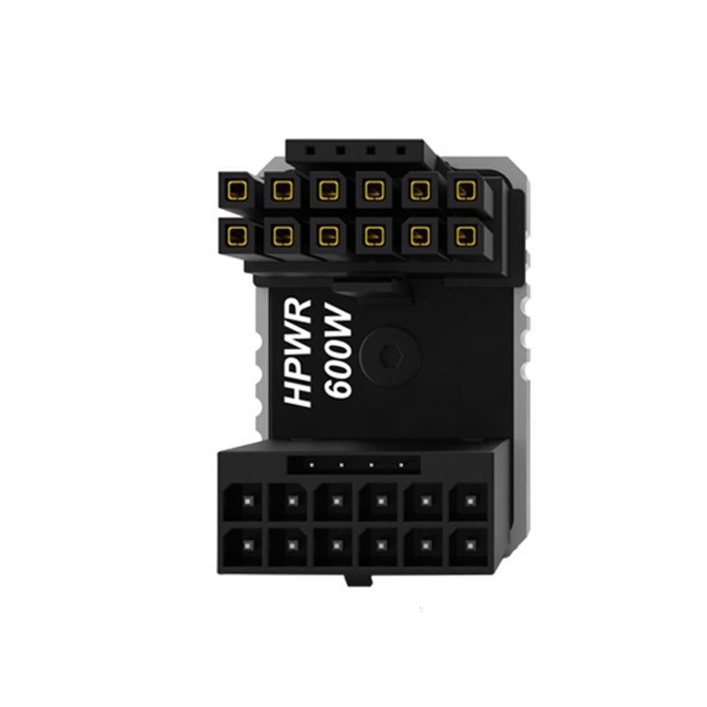 WE-POLUJ Black 16 Pin 16P ATX3.0 Graphics Card Power Adapter 12+4Pin ...