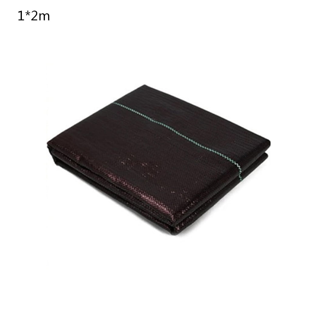 WE-POLUJ Black Garden Woven Weed Control Cloth Works Naturally Against ...