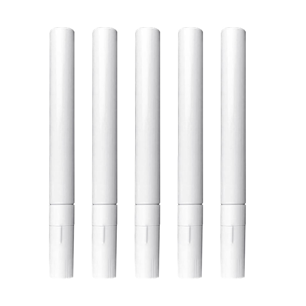 WE-POLUJ Blank Paint Empty Refillable Marker Clear Pen Tube Fill with ...
