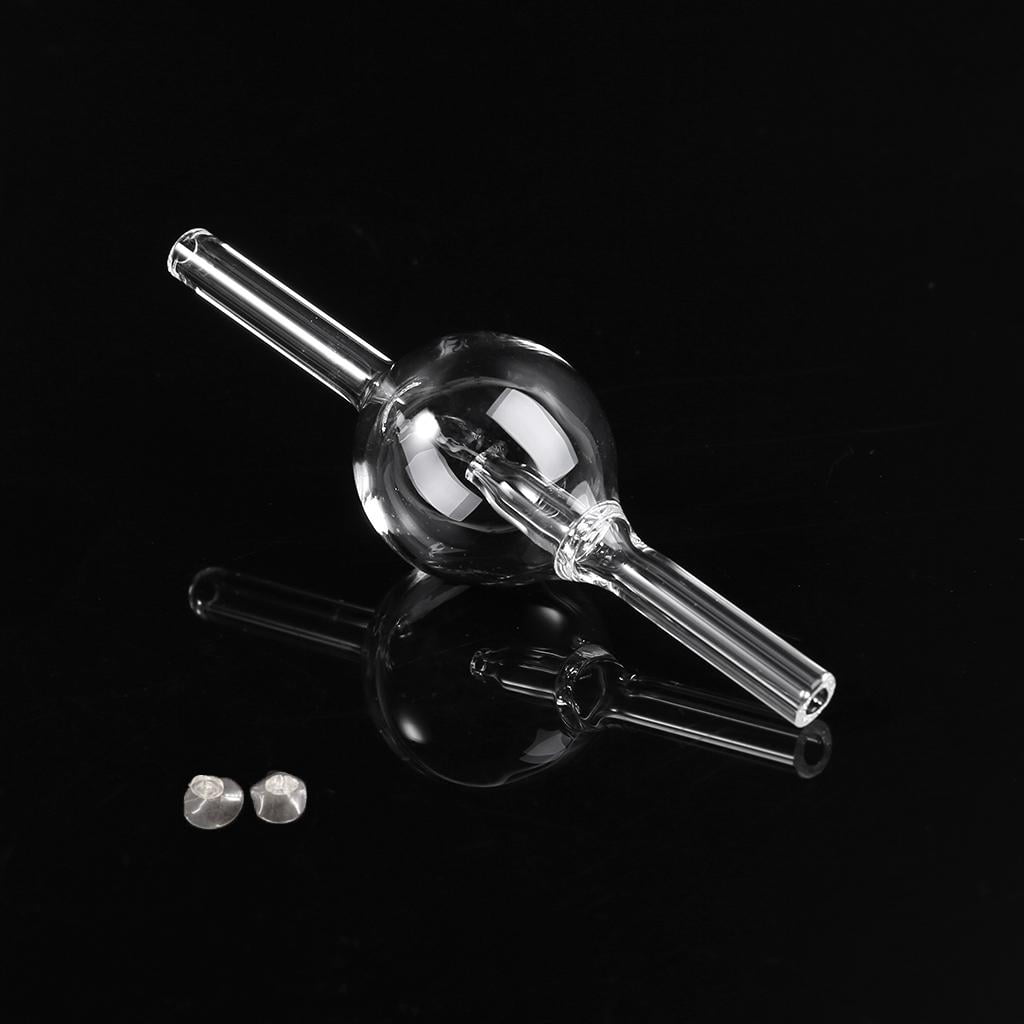 WE-POLUJ CO2 Diffuser Clear Glass Bubble Counter for Aquarium Planted ...
