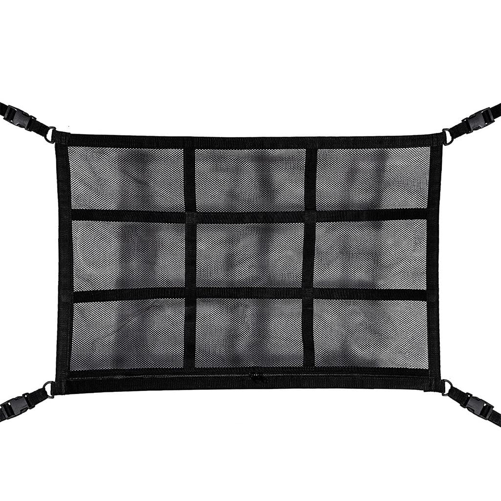 WE-POLUJ Car Ceiling Storage Net Pocket Interior Car Cargo Net Car Roof ...