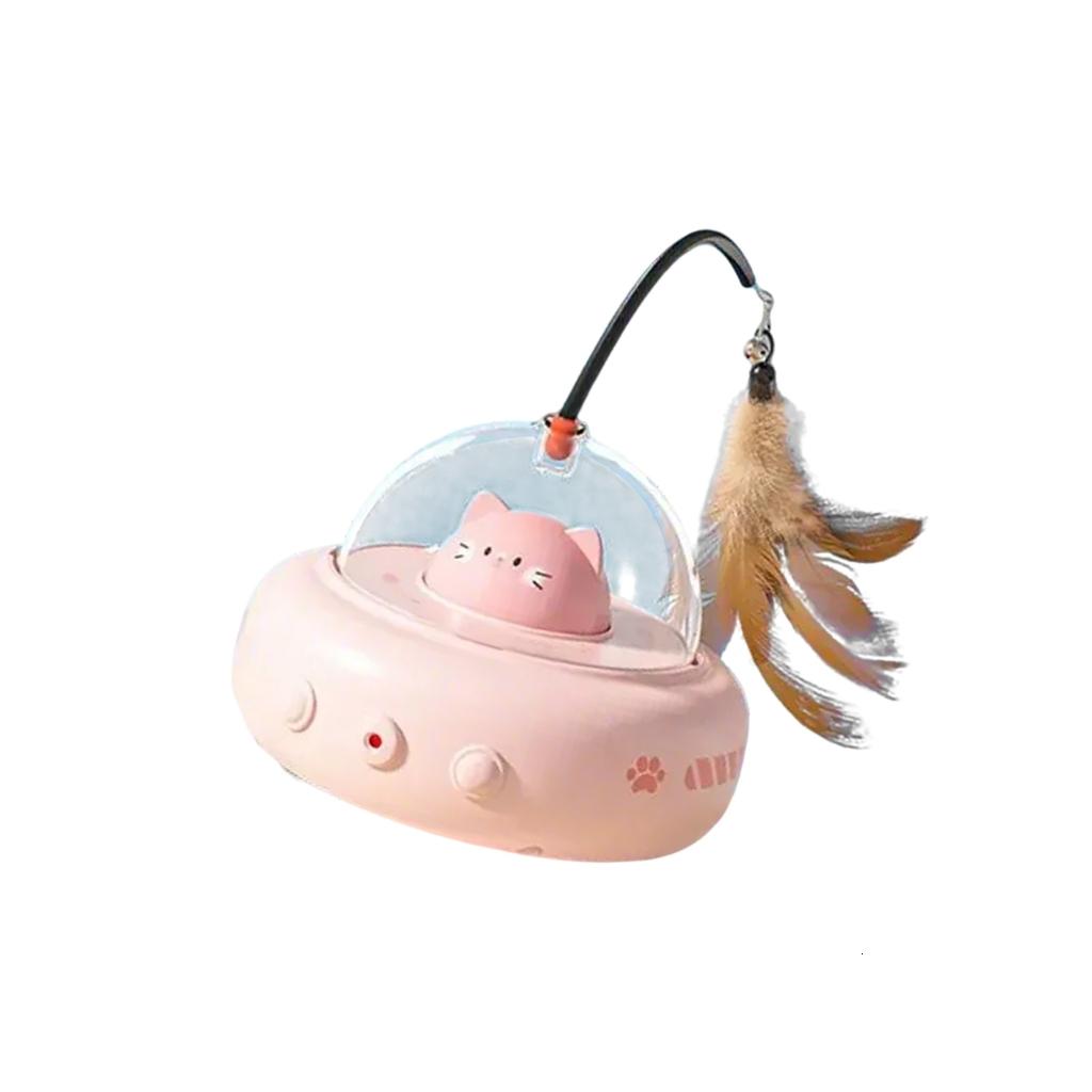 WE-POLUJ Cats Toy Automatic Teaser Sensors Self Play Toy Light up ...