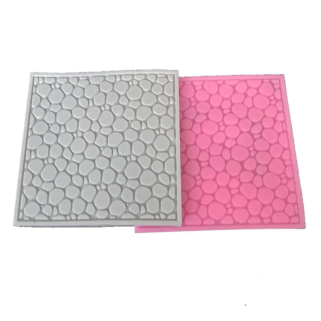 WE-POLUJ Cobblestone Texture Epoxy Casting Mold Silicone Water Ripple ...