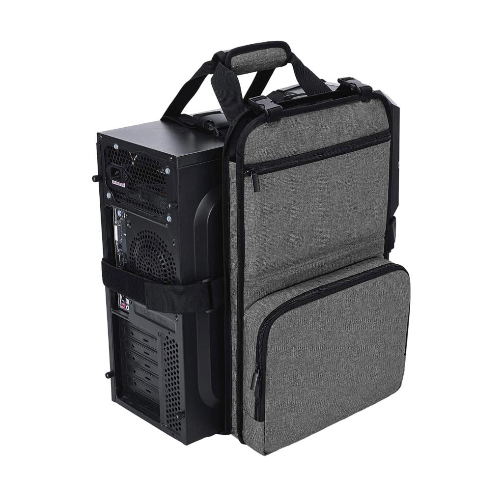 WE-POLUJ Computer Desktop Tower Carrying Case PC Bag for Computer Main ...