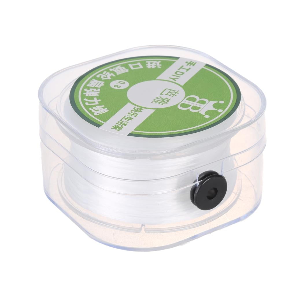 WE-POLUJ Crystal Elastic Beading Cord Flat Stretchy String for ...