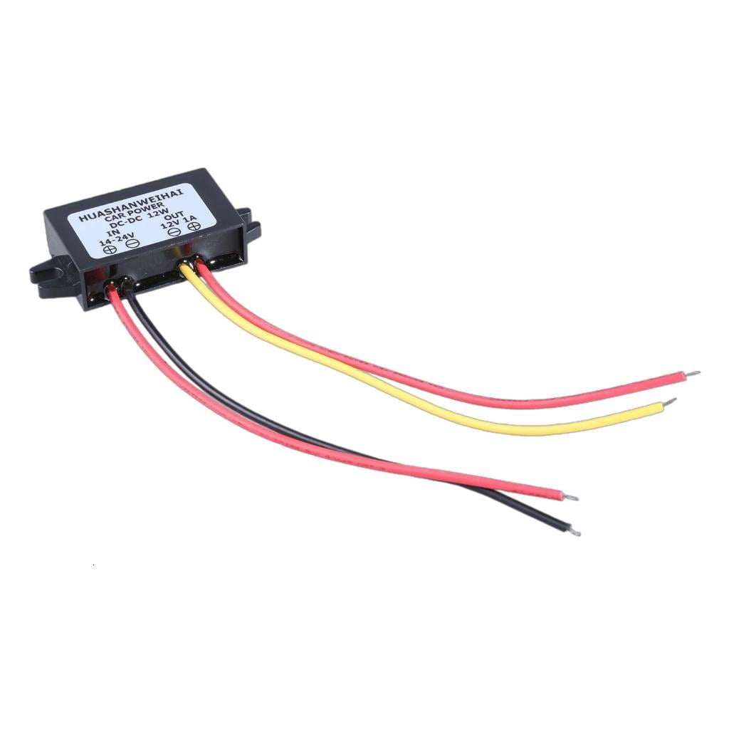 WE-POLUJ DC14V-24V to 12V Output Module Reduce Voltages Regulator Car Power Converters - Walmart.com